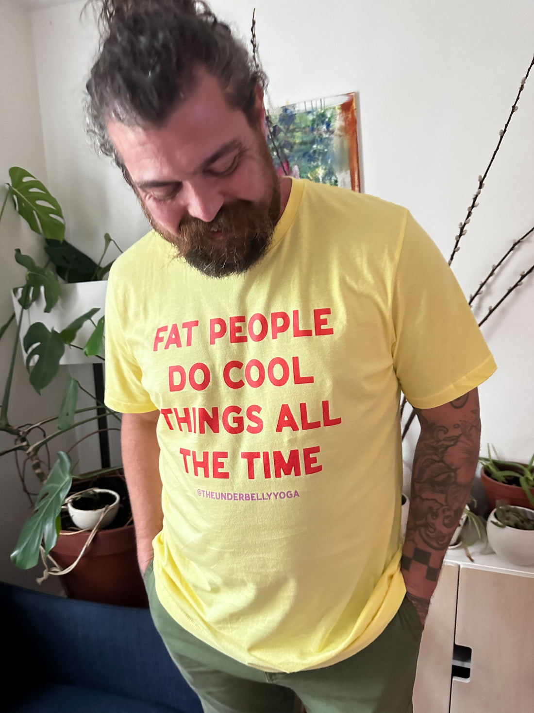 Fat People Do Cool Things All The Time T-shirt – The Underbelly Shop